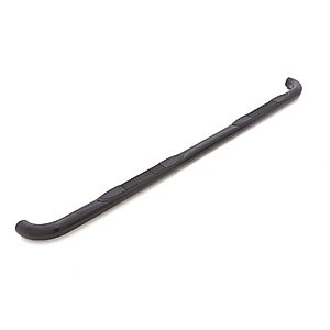 Lund 23072754 Black Steel 3" Round Bent Nerf Bars for 1994-2001 Dodge Ram 1500, 1994-2002 Ram 2500/3500 Quad Cab