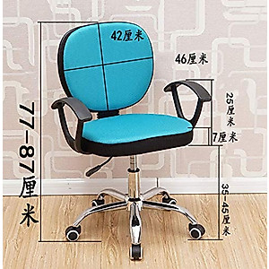 HIZLJJ Massage Adjustable Chair Salon Chair Stool Chair with Back Rest Saddle Hydraulic Spa Stool Soft Padded in Faux PU Lift Work Stool for Hairdressing Beauty Massage Spa (Color : Gray)