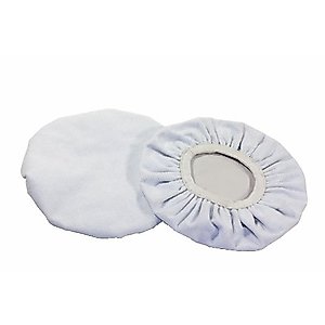 WEN 6010A41 Terry Cloth Applicator Bonnets, 6-Inch, 2-Pack