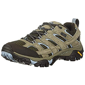 Merrell Women's Moab 2 Waterproof Hiking Shoe, Brindle, 10 M US