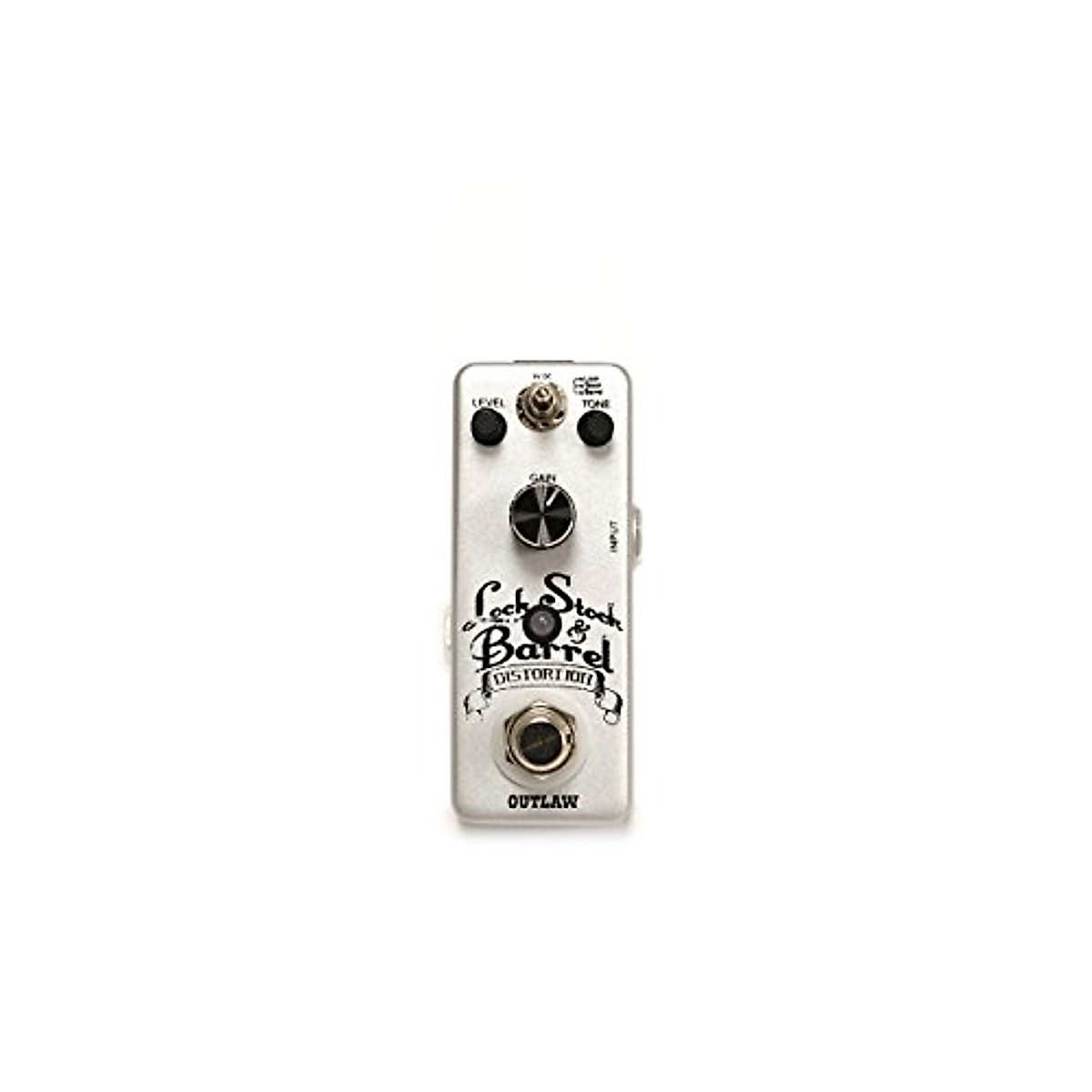 Outlaw Effects LOCK-STOCK-BARREL 3-Mode Distortion Pedal