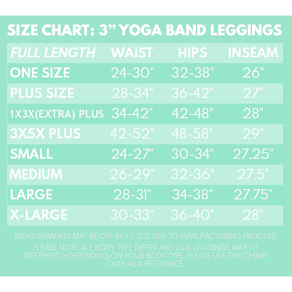 Leggings Depot Women's 3" Waistband Yoga High Waisted Solid Leggings Pants (Full Length, Black, One Size)