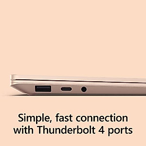Microsoft Surface Laptop 5 (2022), 13.5" Touch Screen, Thin & Lightweight, Long Battery Life, Fast Intel i5 Processor for Multi-Tasking, 512GB Storage with Windows 11, Sandstone