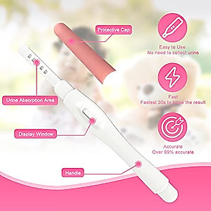 HCG Pregnancy Tests 1 Test/Bag 3 Tests/Box Early Detection Home Test, Woman Individually Sealed Early Pregnancy Home Detection Kits