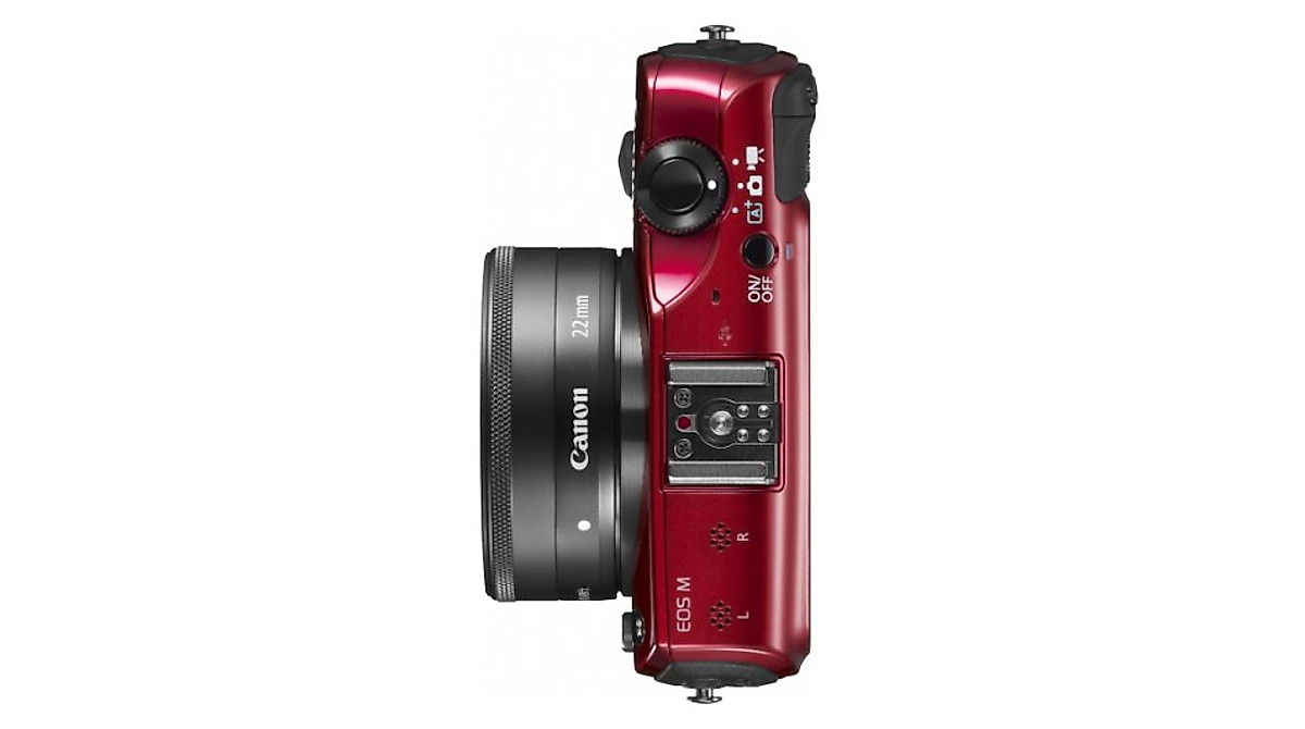 Canon EOS-M Camera Kit in Red – Capture Stunning Shots