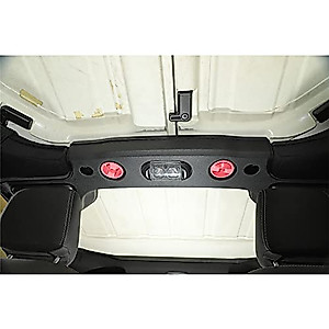 SZDEDA ABS Car Top Roof Knob Button Cover Decorative Trim Fit for Jeep Wrangler JK 2007-2017 Interior Car Accessories (Pink)