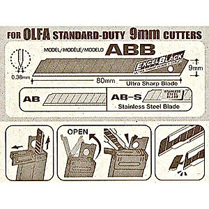 Olfa ARABB-10B, Set of 10 Pieces