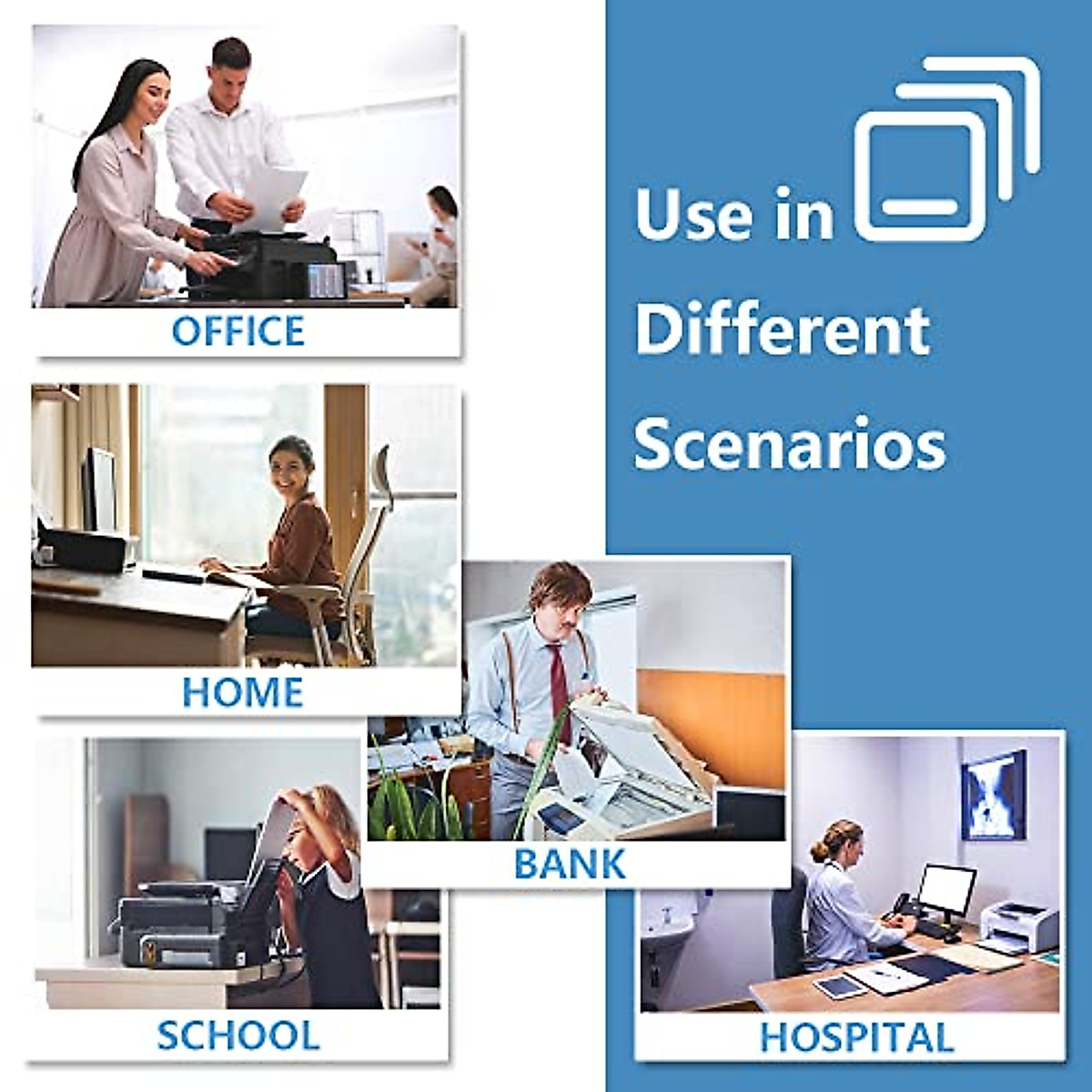 MxVol Compatible 58A Toner Cartridge【Shows Ink Level】 Replacement for HP 58A CF258A 58X CF258X use for HP Laserjet Pro M404n M404dn M404dw MFP M428fdw M428fdn M428dw M404 M428 Printer (Black 1-Pack)