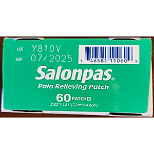 Salonpas Relief Patches, 60 Count