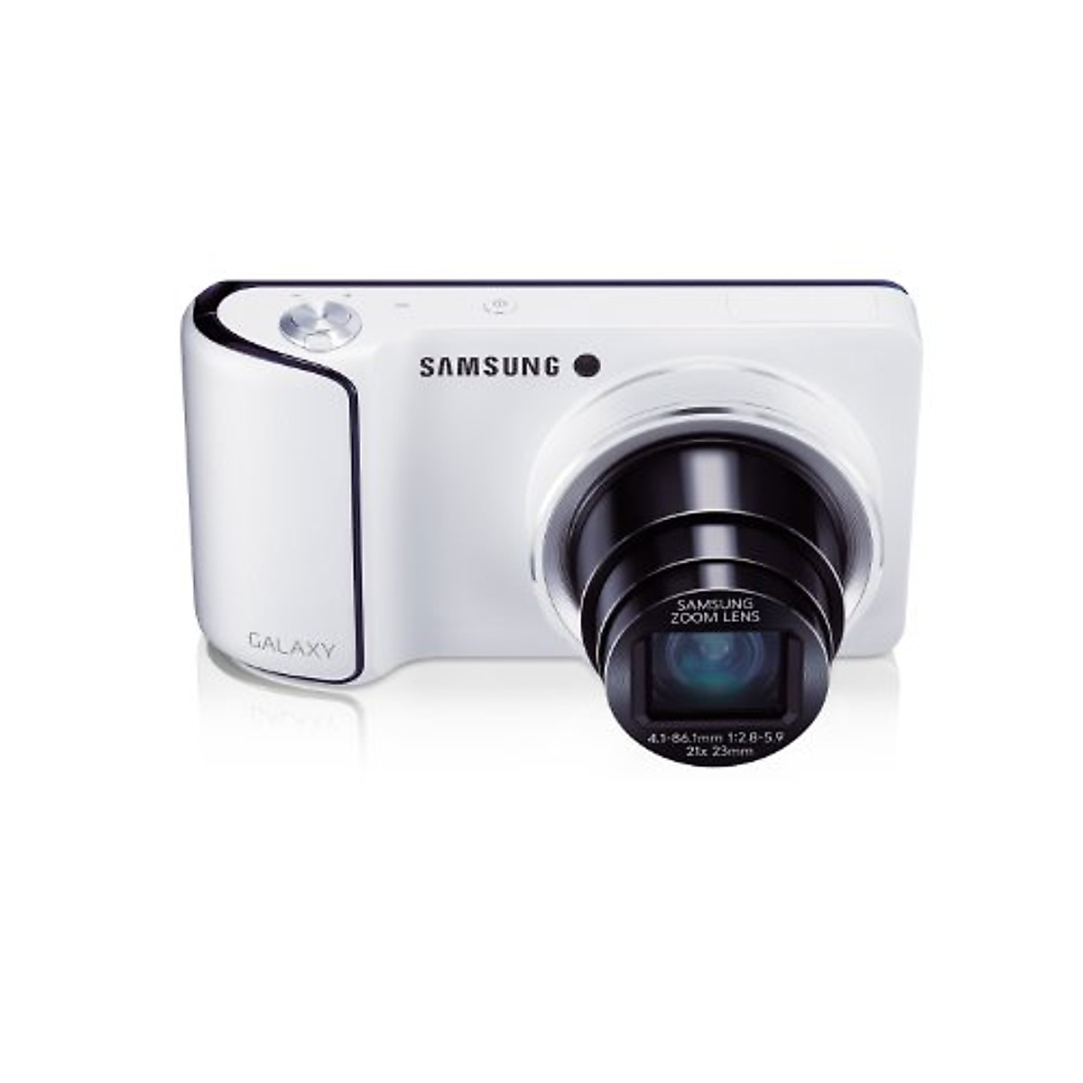 Factory Unlocked Samsung Galaxy Camera EK-GC100 8GB White, Android OS, v4.1 (Jelly Bean) 3G Unlocked HSDPA 850 / 900 / 1900 / 2100 (International Version - No Warranty)
