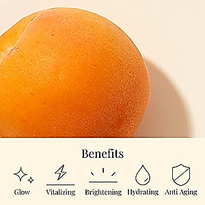 Blithe Pressed Serum Gold Apricot Korean Face Moisturizer - Creamy Niacinamide Serum for Natural Glow & Radiance, Freckle Remover & Skin Brightening Cream for Face 0.74 Fl Oz