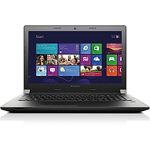 Lenovo B50-45 59441913 15.6-Inch Laptop (Black) AMD E1-6010, 4GB Memory, 320GB Hard Drive, Windows 7 Professional