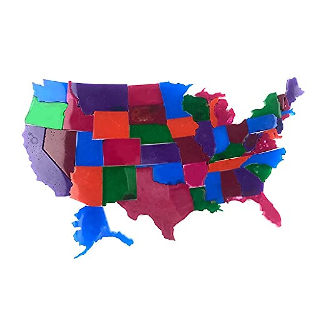 Silicone Jewelry Tray Epoxy Resin Casting Mold US Map Mat Teapot Mat Tray Mold for Jewelry Making Table Wine Tray Resin Silicone molds for Jewelry