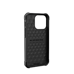 URBAN ARMOR GEAR UAG Designed for iPhone 13 Pro Case Kevlar Black Feather-Light Heavy Duty Shockproof Slim Rugged Metropolis LT. Protective Cover, [6.1 inch Screen]