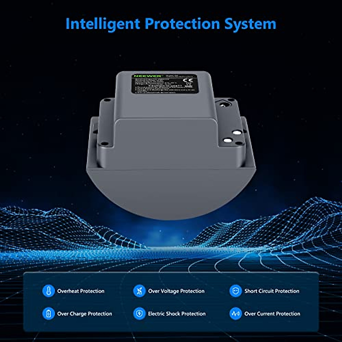 Neewer Li-ion Battery High Capacity Rechargeable Flash Spare Battery for VISION 4，ML300 Outdoor Studio Flash Strobe