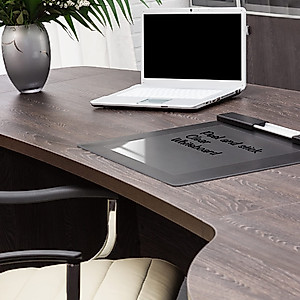 AcrossSea Clear Dry Erase Board Sticker - 10 Sheets of A4 - Transparent Self Adhesive White Board Sticker - Clear Dry Erase Board for Refrigerator, Desk, Office & Kids Room