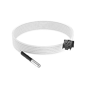 AIMPGSTL 3D Printer Temperature Resistance NTC100K, Long 1M Thermistor Sensor Accessories, Thermal Head High Temperature Version 350 Degrees