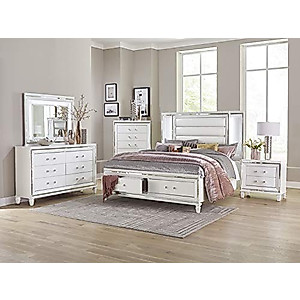Lexicon Loaghaire 2-Drawer Nightstand, White