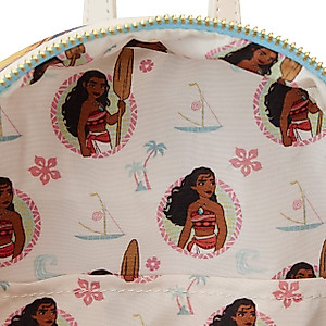 Loungefly Disney Moana Princess Scene Double Strap Shoulder Bag