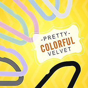 Premium Kids Velvet Hangers Rose Gold 30 Pack,Black Baby Clothes Hangers Felt Hangers,Todder Hangers Infant Velvet Hangers for Nursery Children's Closet,Non Slip Space Saving Baby Hangers