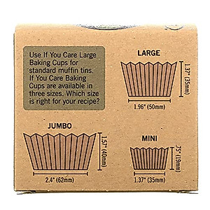If You Care Fsc Certified Unbleached Large Baking Cups - 60 Count