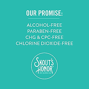 SKOUT'S HONOR Fresh & Flavorless Water Additive - VOHC Accepted for Tartar Control, Freshens Breath Fast, No Brushing Required, 32 oz