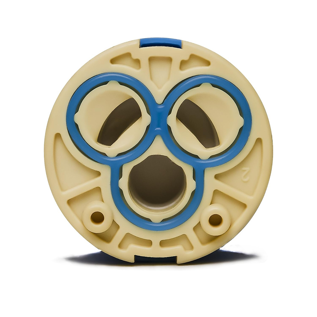 artSew 35mm Faucet Cartridges Replacement Parts Bathroom Shower Head Single Handle Faucet Water Ceramic Valve Pressure Balancing Kitchen (2 Pack)