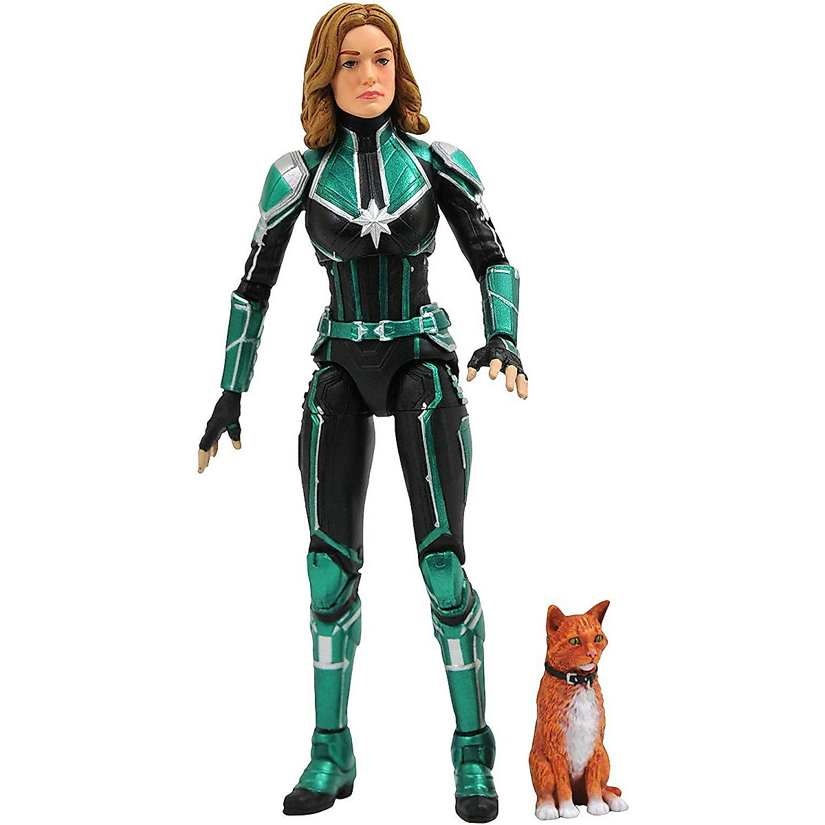 Diamond Select Toys Marvel Select: Captain Marvel (Starforce Uniform Version) Action Figure