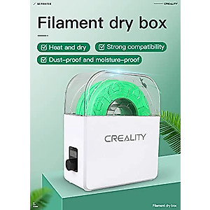 Official Creality Filament Dryer, 1.75 Filament Dry Box, Dust-Proof and Moisture-Proof, Keeping Filaments Dry During
