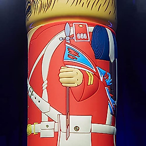 CosCups by Numskull Iron Maiden Eddie The Trooper Ceramic Mug Gift with Rubber Sleeve 400ml - Official Iron Maiden Merchandise