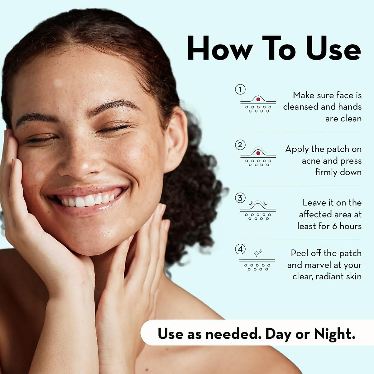 LE GUSHE Korean Pimple Patches for Face (132 Dots) - Hydrocolloid Acne Patches with Tea Tree Oil - Invisible Zit Stickers - Dermatologist Tested - Korean Skin Care