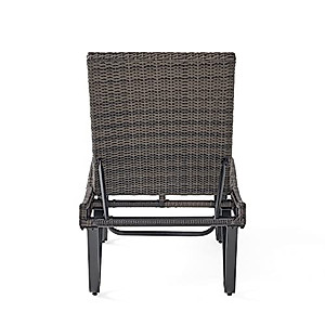 Christopher Knight Home San Marcos Chaise Lounge Set, 2-Pcs Set, Grey