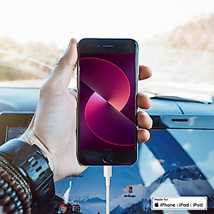 iPhone Charger Cord 3ft Lightning Cable 3Pack Durable Charging Wire Apple MFi Certified for iPhones 14 13 12 11 Pro Max XR XS SE X 8 7 6 5 Plus iPad