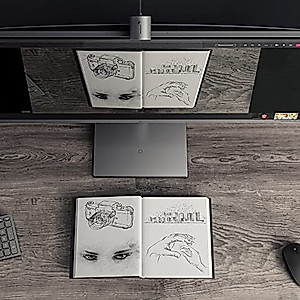 HP Envy 34 inch All-in-One Desktop PC, WUHD Display, Intel Core i5-12400, 16 GB RAM, 512 GB SSD, NVIDIA GeForce GTX 1650 Graphics, Windows 11 Home, 34-c1010 (2023),Silver