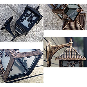 XYJHQEYJ Wall Lamp, Outdoor Wall Lamp Retro Wall Spotlights, Villa Garden Gate Wall Lamp Courtyard Exterior Wall Home Ceiling Wall Lamp