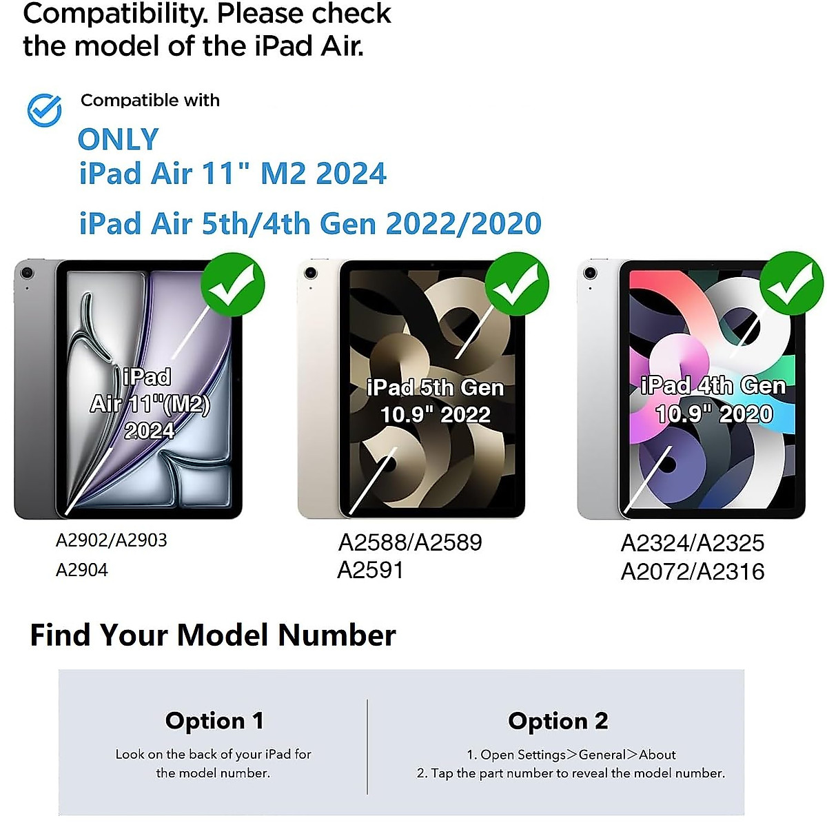 H HOLIMET Case for iPad Air 11 inch 2024 (M2)/iPad Air 4th/5th Generation 10.9-inch with Pencil Holder Pocket Typing Angle Auto Sleep/Wake Muti-Stand Vegan Leather