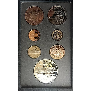 1995 S US Silver Prestige Proof Set 7 Coin set Civil War Battlefield Commemorative Coins Proof