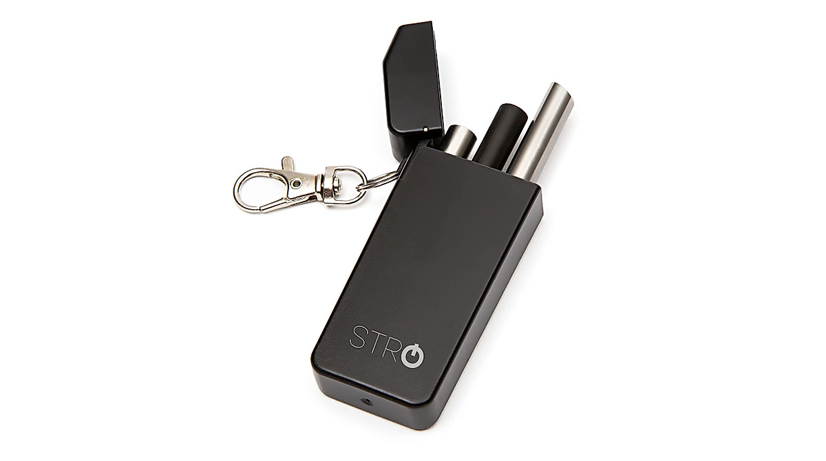 STRO Portable Reusable Metal Straw - Eco-Friendly Sipping