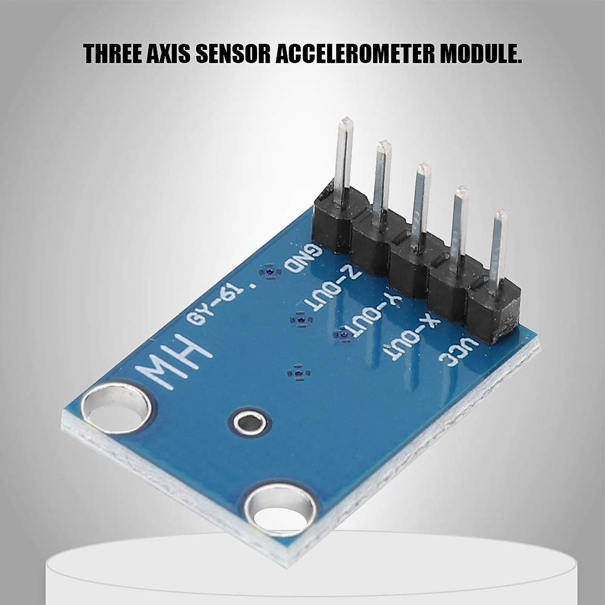 Accelerometer Module ADXL335(Welded), for , 3 Axis Tilt Angle Sensor, Small Size, Thin, Low Power Consumption, Measuring Static Gravitational and Dynamic Acceleration