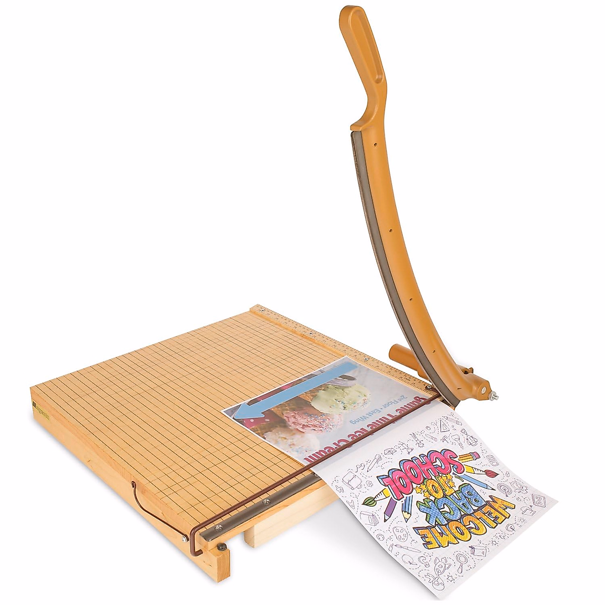 Swingline Paper Trimmer, Guillotine Paper Cutter, 18" Cut Length, 15 Sheet Capacity, ClassicCut Ingento, Maple (1152)