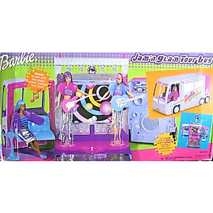 Barbie Jam 'n Glam CONCERT TOUR BUS Playset (2001)