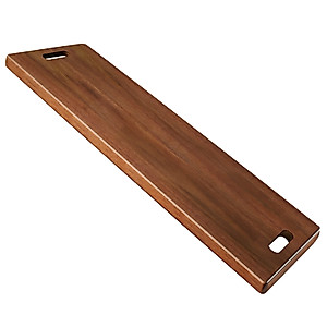 36" Acacia Wooden Charcuterie Boards with Handles, Extra Long Cheese Serving Board for Appetizers Food, Cutting Board Bread Meat Display Kitchen Decor
