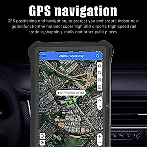 Childrens Tablet, Kids Tablet 7in IPS HD Large Screen 5GWIFI Dual Band 100‑240V Support 128GB TF Card for Home (US Plug)