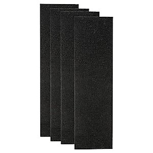Captain's Compass Carbon Activated Pre-Filter 4-pack for use with the GermGuardian FLT5250PT True Hepa Filter with Pet Pure Treatment Filter C Pet