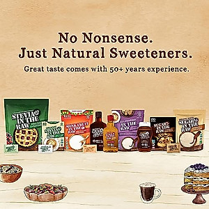 MONK FRUIT IN THE RAW Zero-Calorie Sugar Substitute Packets - Natural Monk Fruit Sweetener Powder, No Erythritol, Plant-Based Keto Sweetener, Diabetic Friendly, 40 Packets Ea (Pack of 2)