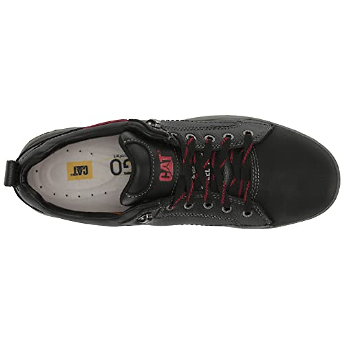 Cat Footwear Men's Brode Steel Toe Work Shoe, Black, 11