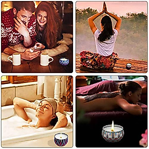 Aromatherapy Luxury Scented Candles Essential Oils Gift for Women Highly Scented & Long Lasting Balance, Harmony,Meditation, Relaxation Your OWN SPA Candles Gift Set of 8