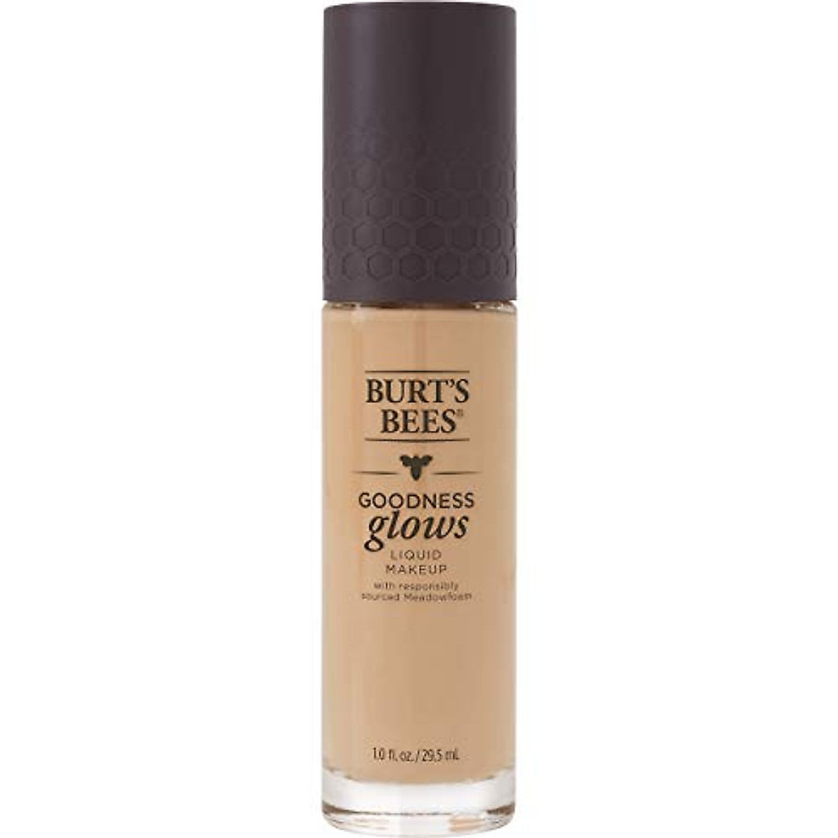 Burt's Bees Goodness Glows Liquid Makeup, Natural Beige - 1.0 Ounce