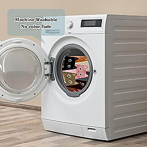 Funny Cats Funny Cartoon Grey Yellow, Indoor Door Mat Durable Front Door Mats Entryway Rug Non-Slip Absorbent Area Rugs Resist Dirt Rugs for Room Decor, 24"x16"