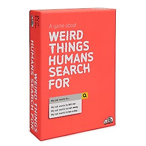 Weird Things Humans Search for, A Party Game About The Strange Side of The Internet, for Teens & Adults